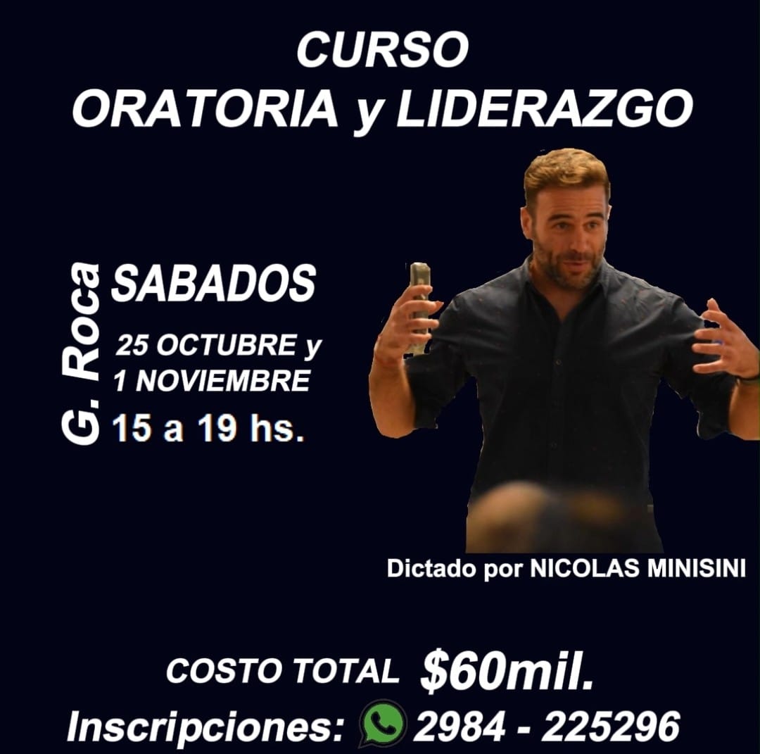Curso de Oratoria y Liderazgo - Colegio de Martilleros
